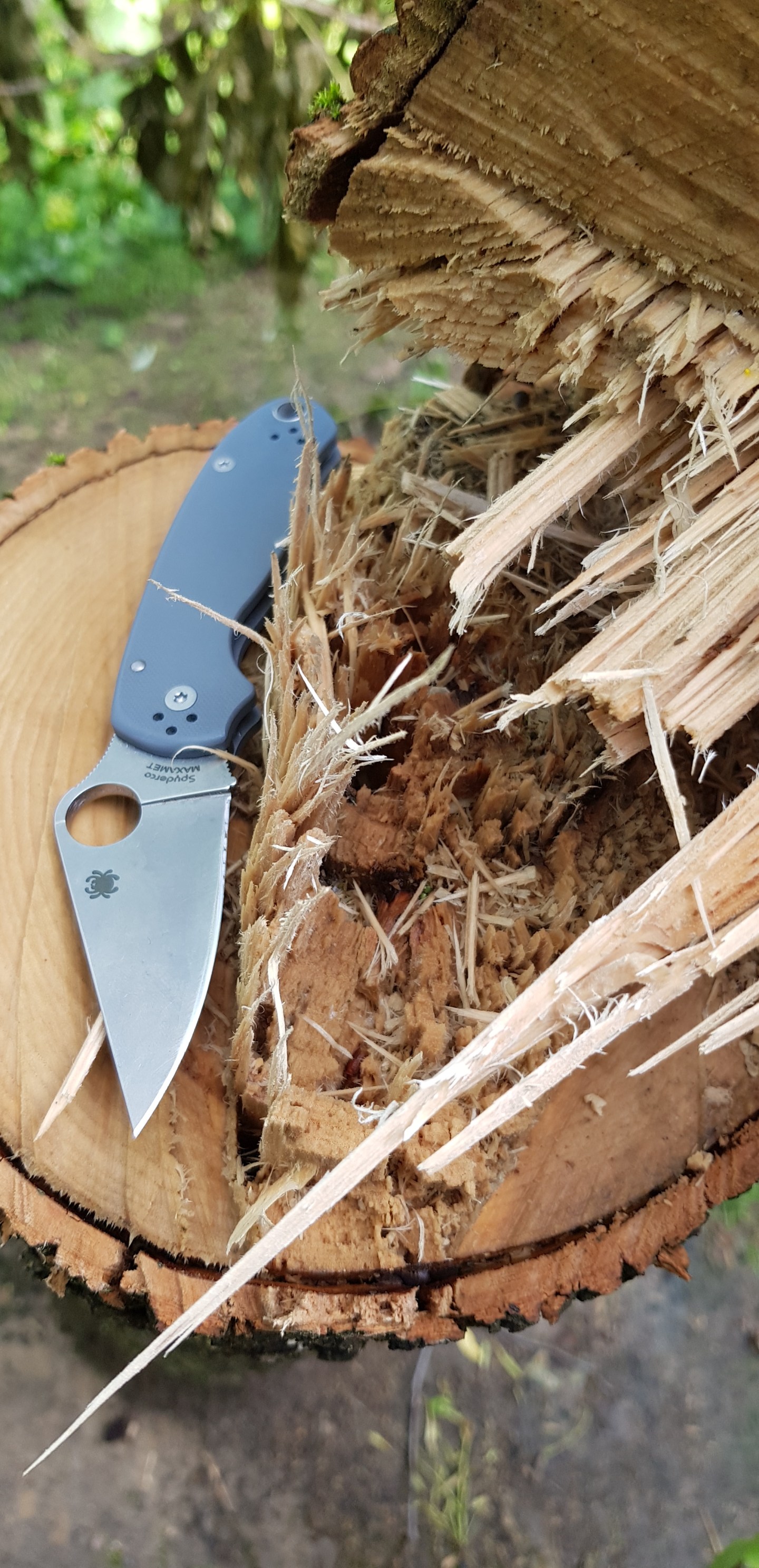 Spyderco C223GPDGY Para 3 Maxamet Part II. | NemoKnivesReview